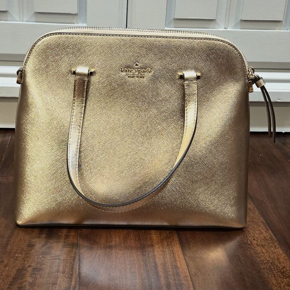 kate spade | Bags | Kate Spade Metallic Gold Purse | Poshmark